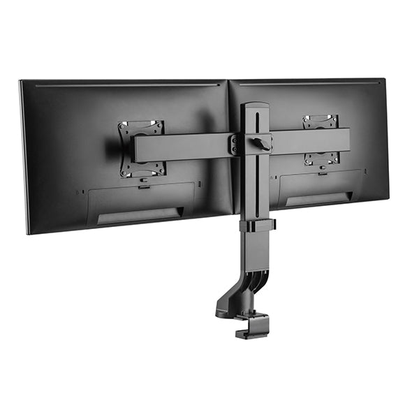 Desk Mount Monitor Stand (Dual) 17"-27" (Straight Bar with Up/Down ...